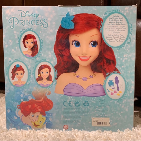Disney | Other | Disney Princess Ariel Styling Head Little Mermaid ...
